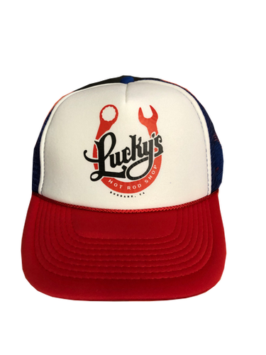 Lucky's Hot Rod Trucker Hats | Luckys Hot Rods
