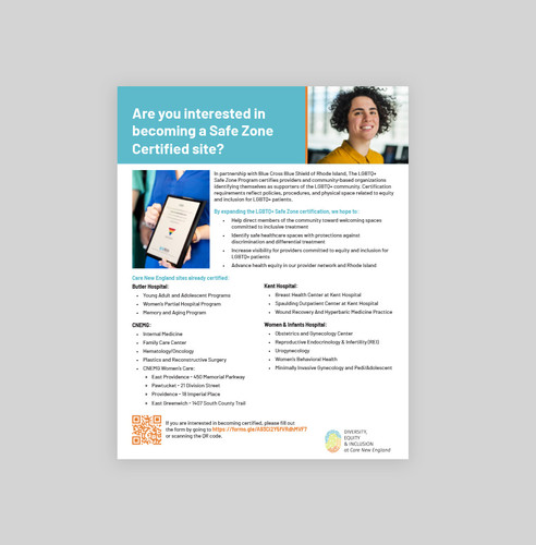 Safe Zone Certification Invite Flyer | CNE Marketing