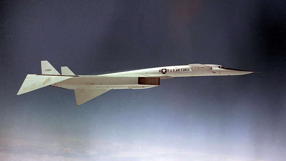XB-70 in Flight