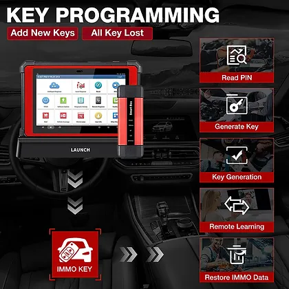Launch X431 PAD V (PAD 5) Universal Diagnostic System with Smart Box 3. ...