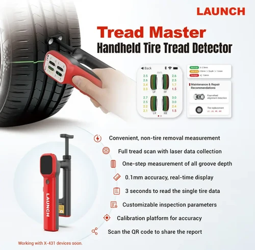 Launch Tread Master Handheld Tyre Depth | LAUNCH NZ NEW SITE