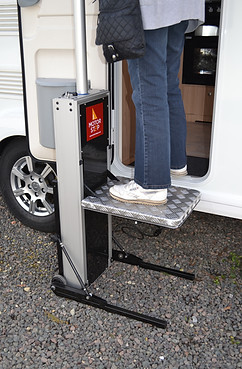 MOTORSTEP - Motorised Portable Step for Motor Home & Your Home!
