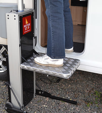 MOTORSTEP - Motorised Portable Step for Motor Home & Your Home!