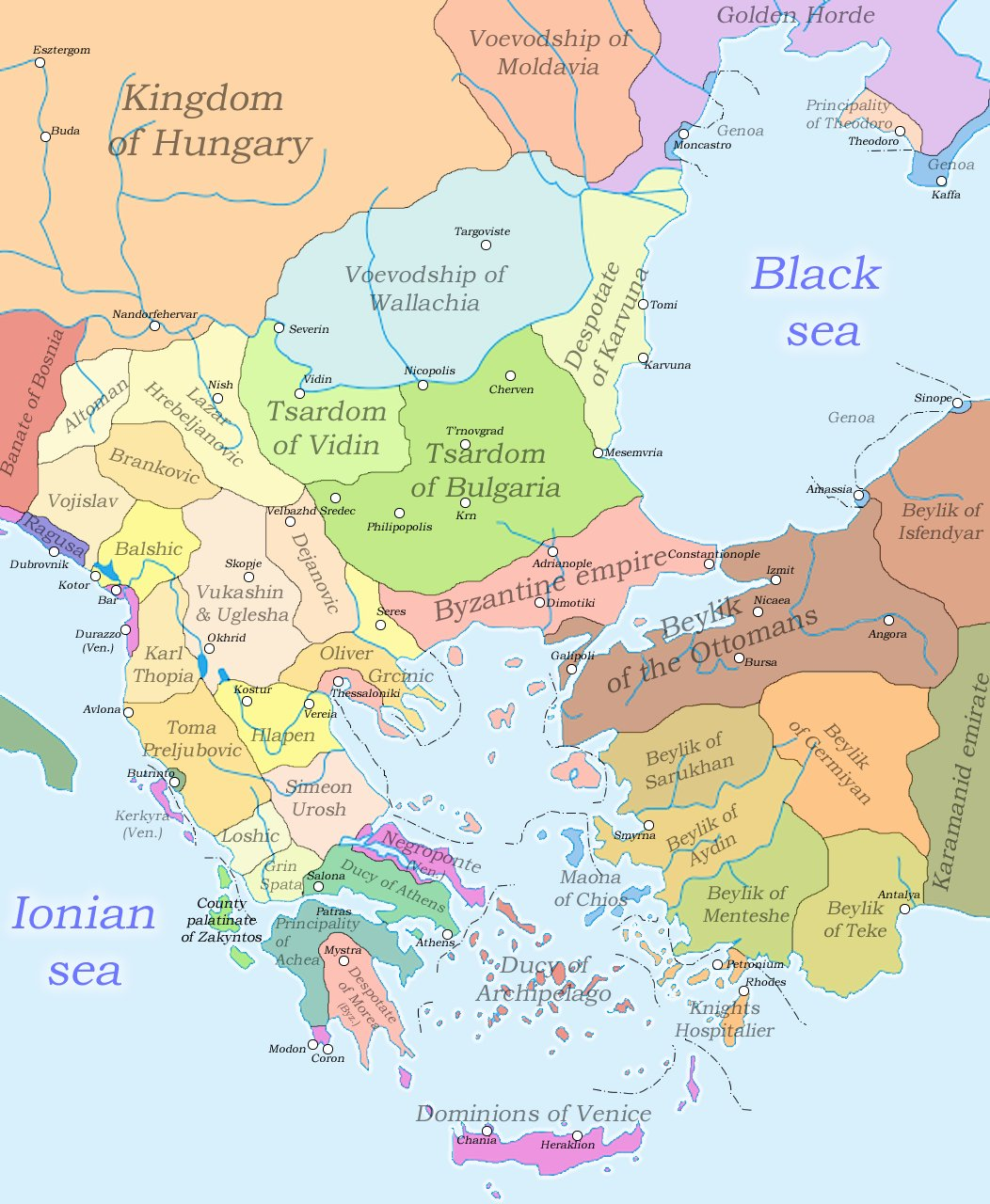 A Brief Sociological Overview of the Ottoman Settlement in the Balkans