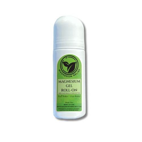 Magnesium Gel Roll-On (90mL) | Magnesium Relief