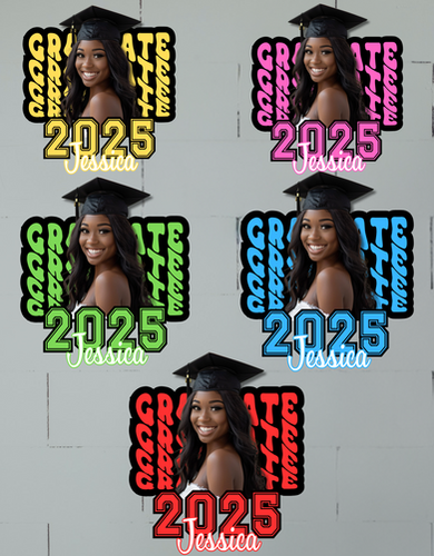 Editable Graduation 2025 Canva Templates – 5 Color Variations | My Site