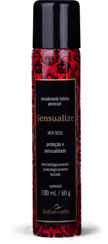 Desodorante Aerossol Íntimo Sensualize | sofisticatto