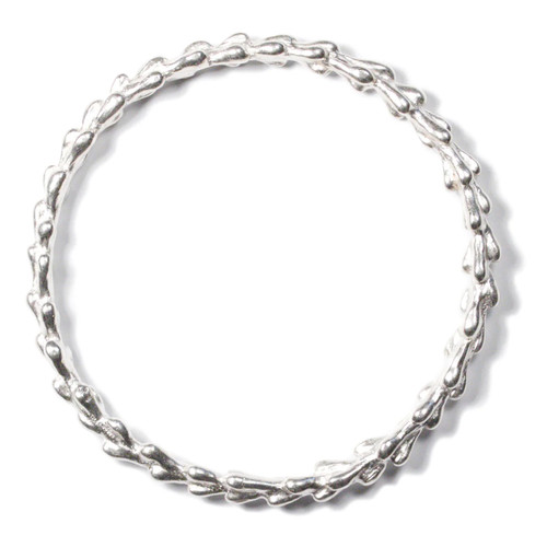 Kirsten Muenster: Silver Willow Bangle | Nick Engel & Co