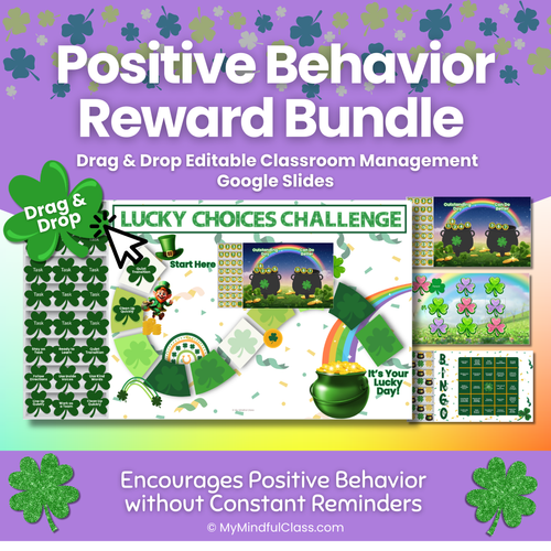 St. Patrick’s Day Positive Behavior Reward Bundle | Editable Google ...