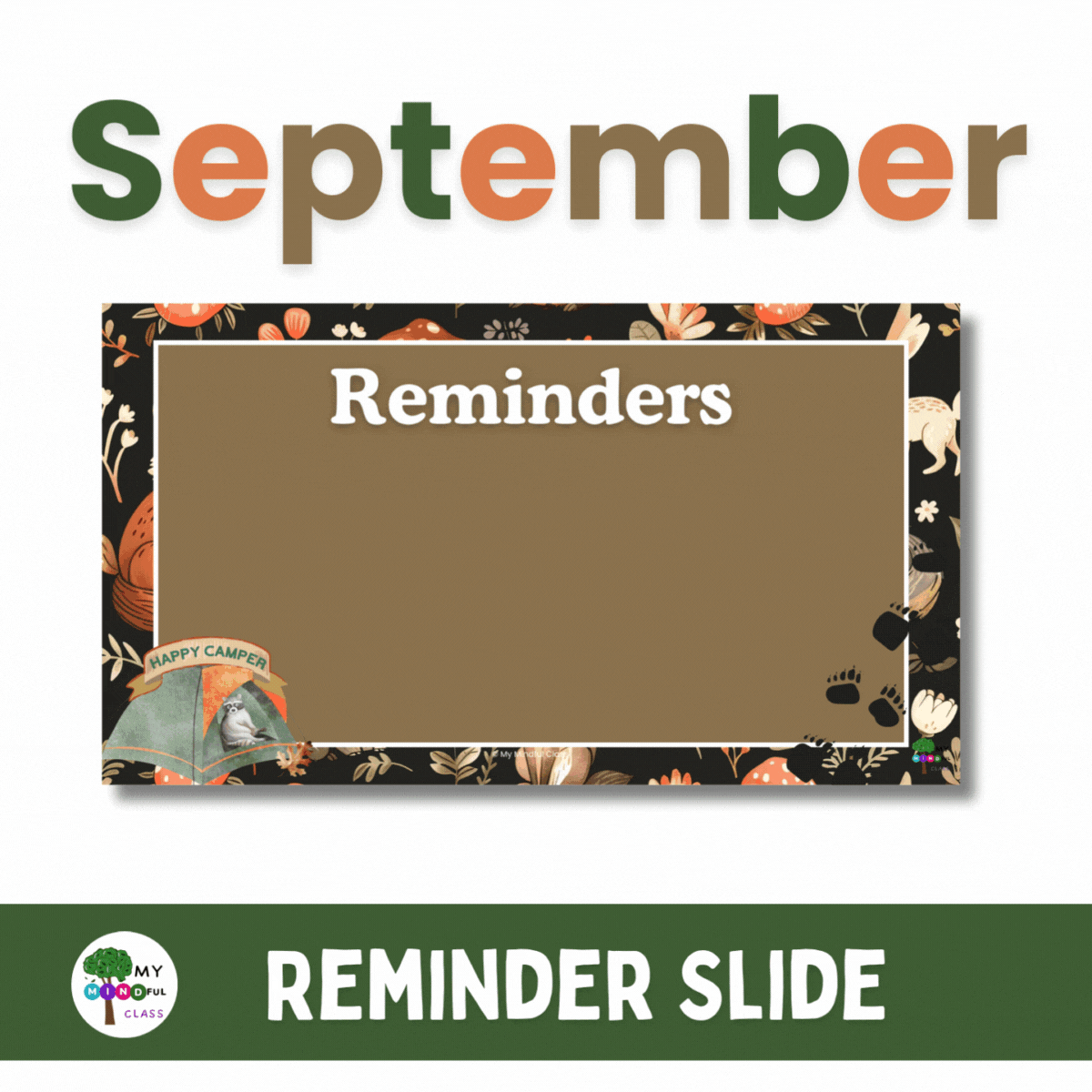 Download Your FREE September SEL Classroom Morning Slides
