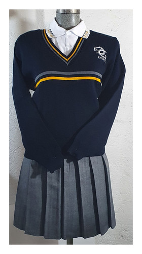 Uniforme CETIS Azul Dama | Uniformes Bustamante