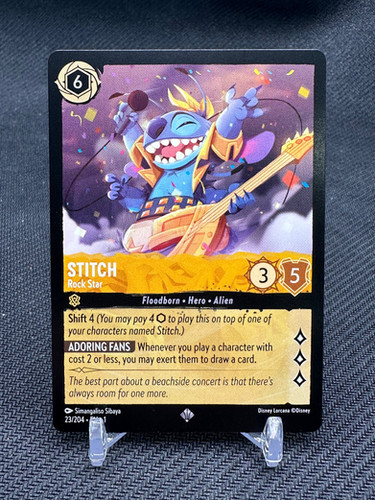 Stitch - Rock Star (23/204) | Max Vmax Plays LLC