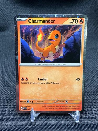 Charmander promo (SVP-047) | Max Vmax Plays LLC