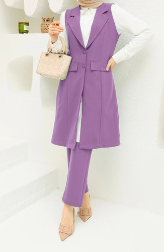Sleeveless Suit Set | The Hijabi Stylist