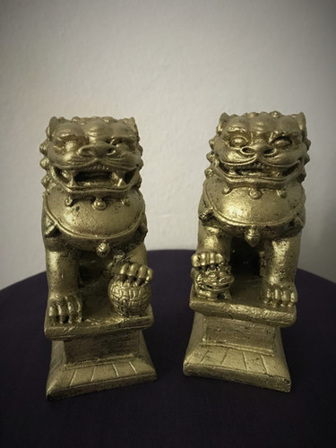 Foo Dogs, Feng Shui - 10cm (Set of 2) | Conjure