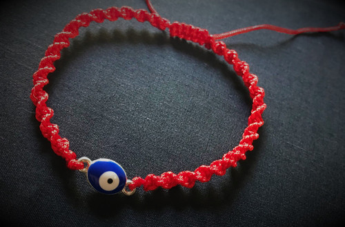 Evil-Eye Bracelet (Red) | Conjure