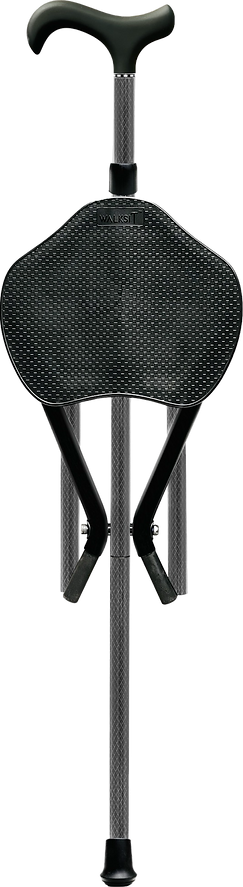 WALKSIT Carbon Walking Stick and Compact Folding Chair | Outcessories