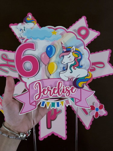 Unicorn Topper | Creations by Lili