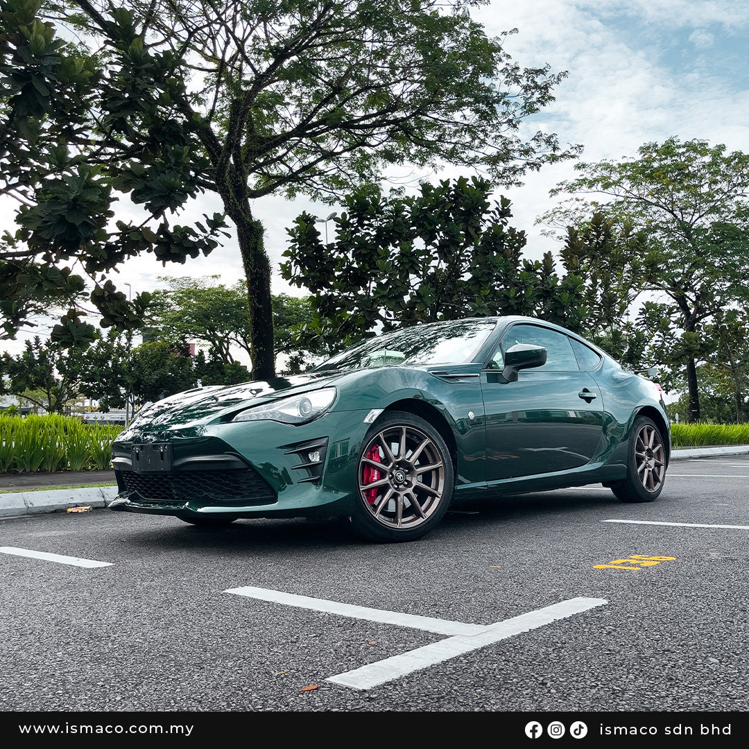 Toyota 86 GT British Green 1692