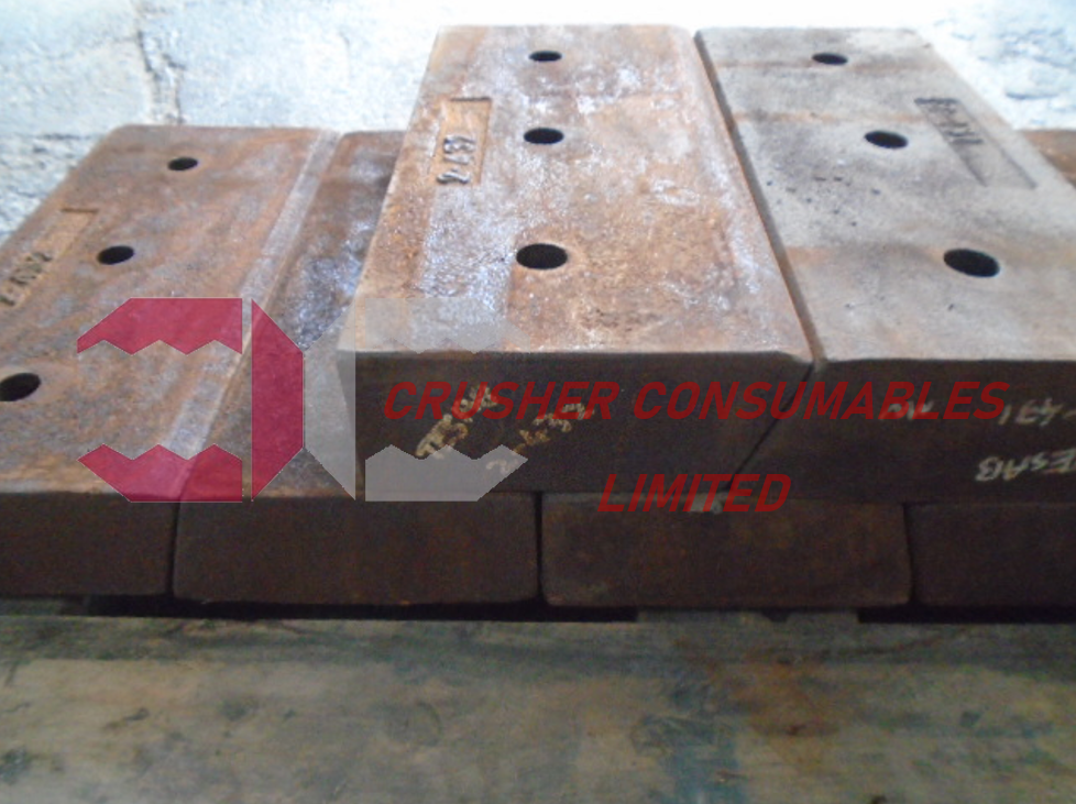 Impact plates and liners | Crusher Consumables