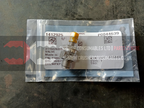 3115026200 Charge Valve | EPIROC® / ATLAS COPCO® | Crusher Consumables