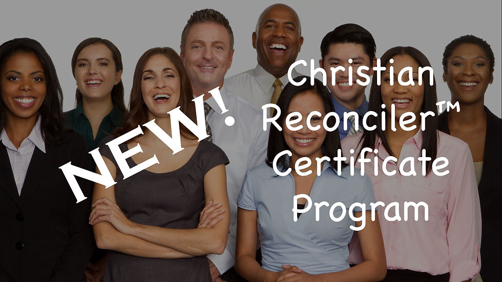 Reconciler Aids | Ambassadors of Reconciliation