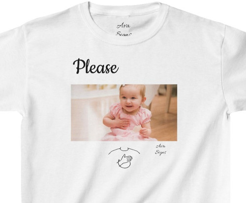Ava Signs for Youth (Kids Tees) | Wonder Night Design