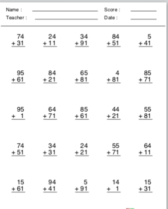 Fun ways to practice Addition and Subtraction