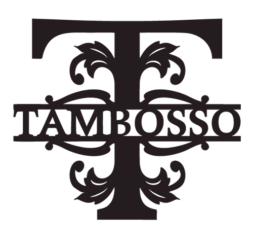 Custom Monogram Name Sign | ironbarn