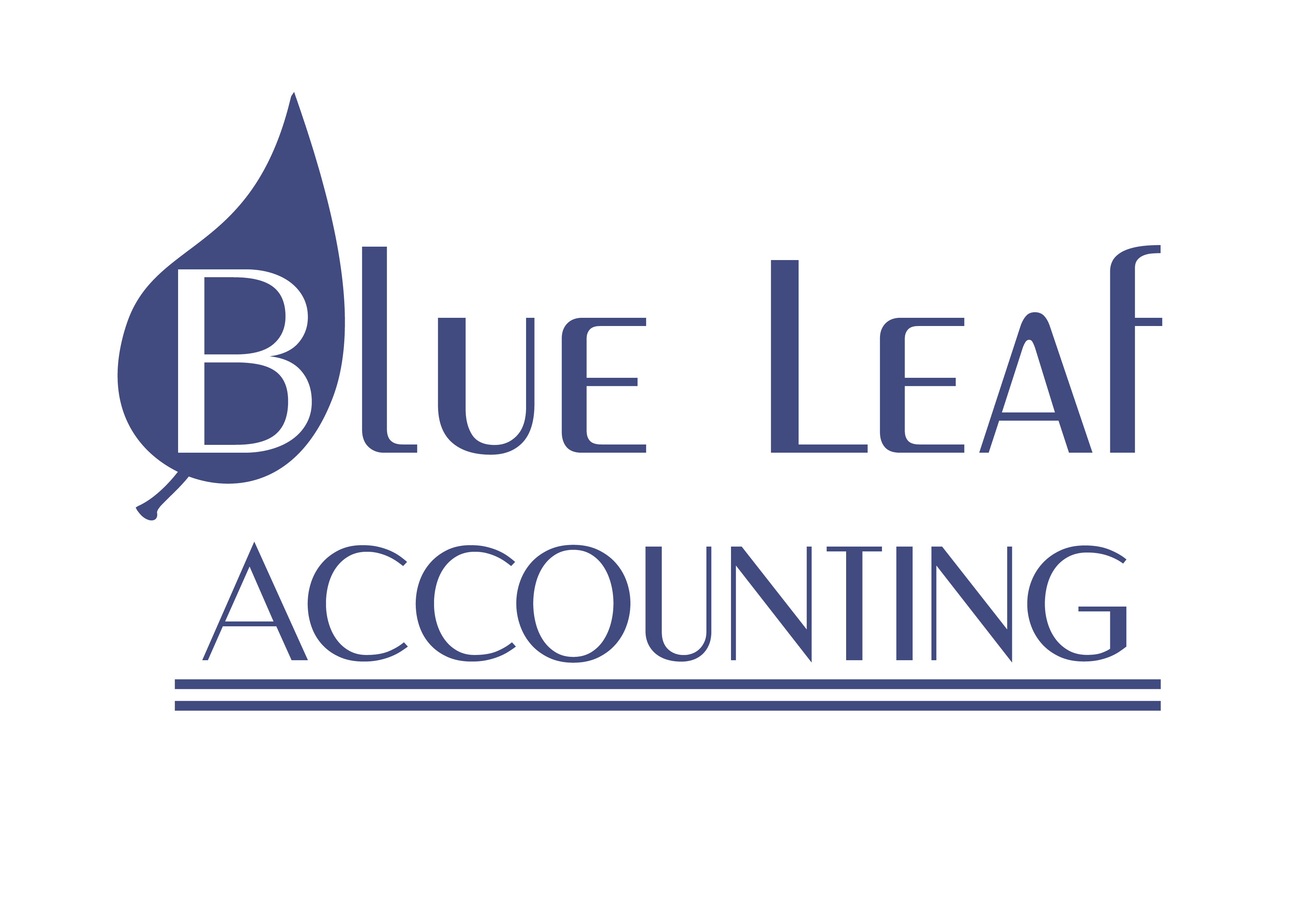 Blue Leaf Logo
