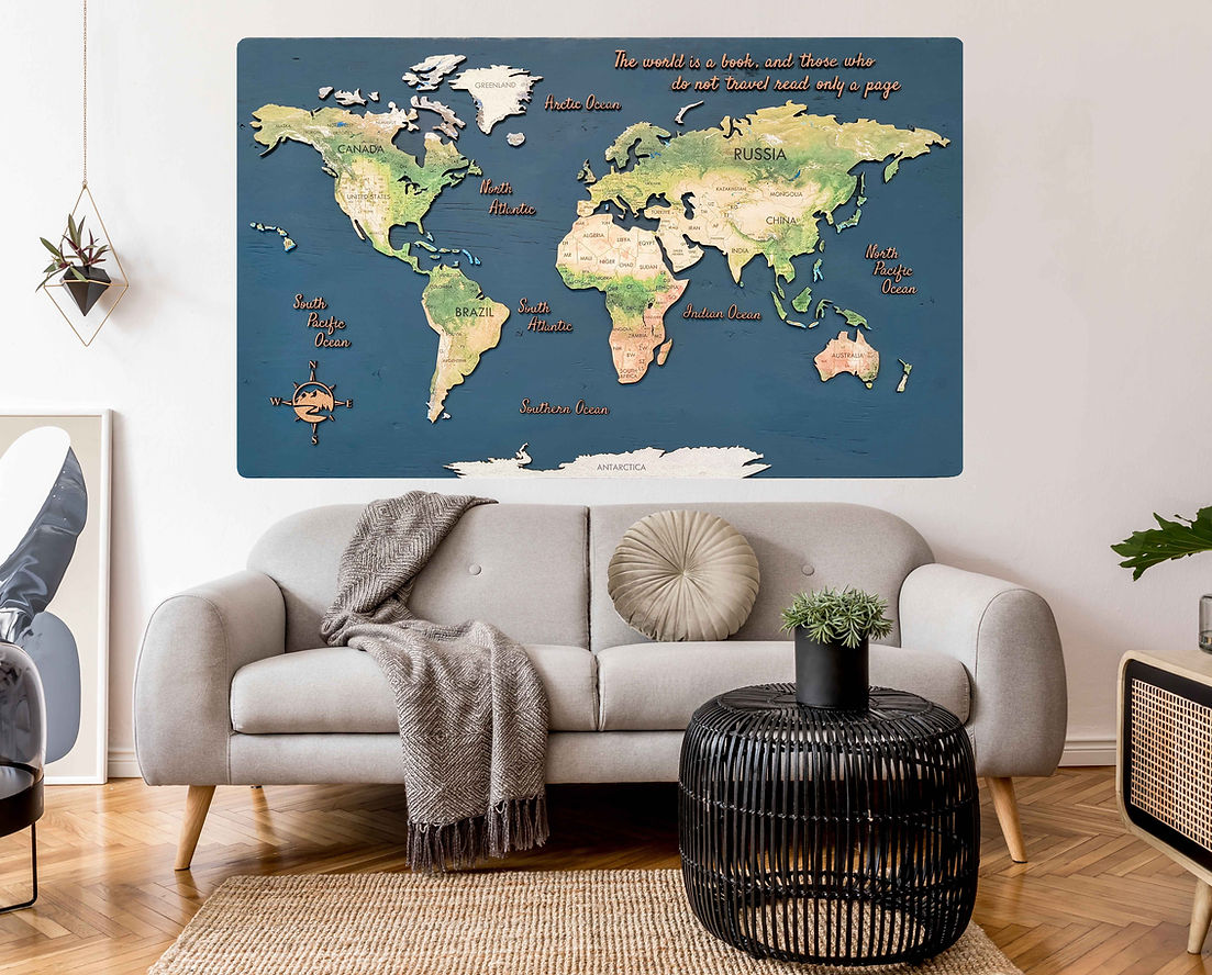 Push Pin Travel Maps & Pet Products | Wanderlust Creatures | Calgary