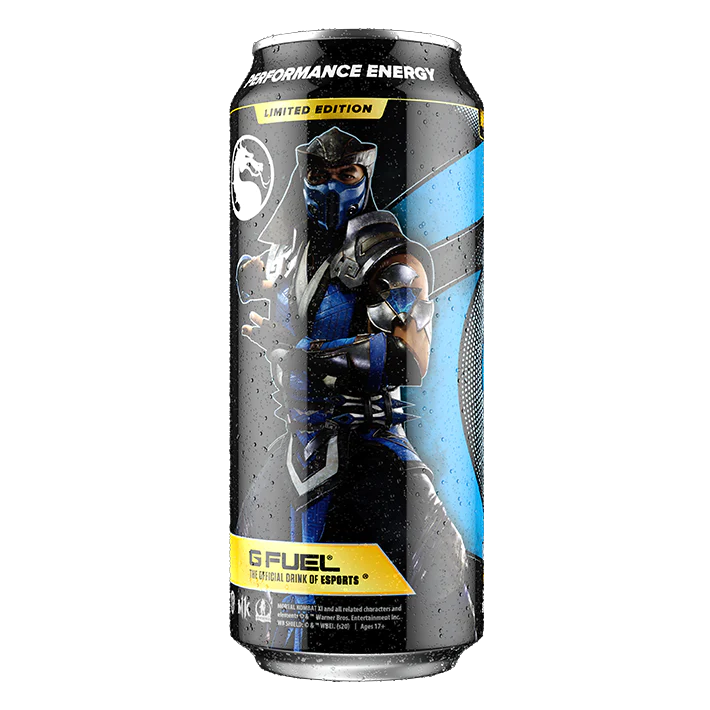 G FUEL - Mortal Kombat Ice Shatter Zero Sugar Energy Drink | Cariad ...