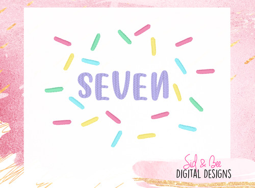 Seven Sprinkles | Sid & Bee