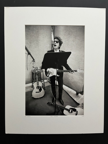 "Dylan Recording" Don Hunstein (1965) | KS GALLERY