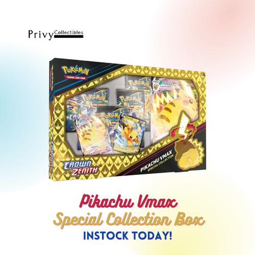 Pokemon TCG SS12.5 Pikachu Vmax Special Collection Box | Privy Collectibles