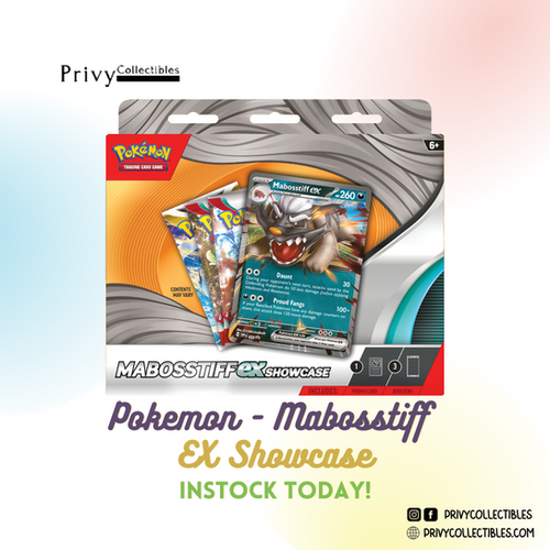 Pokemon TCG: Pokemon Mabosstiff EX Showcase | Privy Collectibles