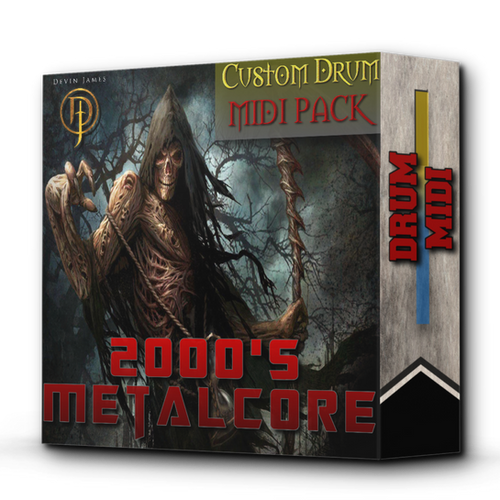 2000s Metalcore Drum MIDI Pack | Iron Stronghold