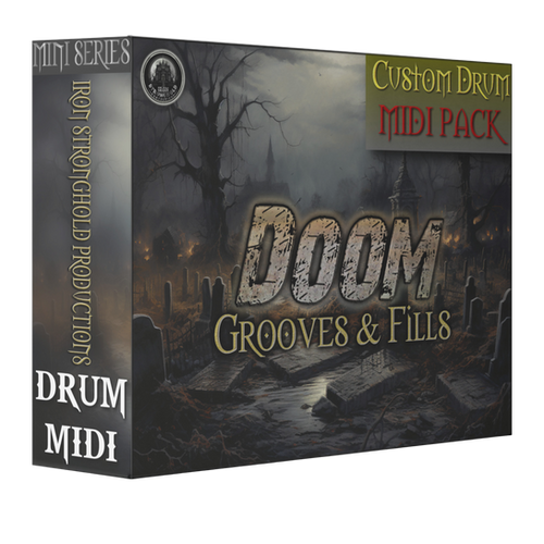 Doom Metal Drum MIDI Pack | Iron Stronghold