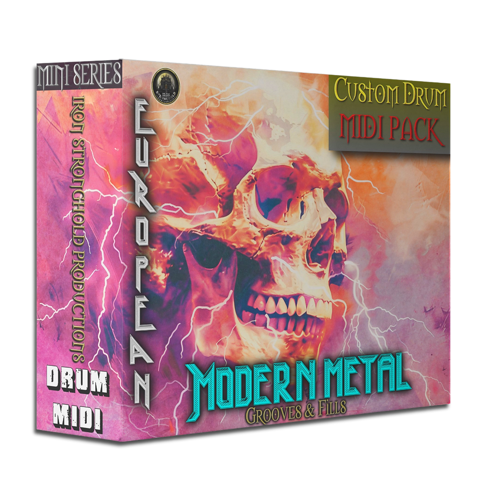 DRUM MIDI PACKS | Iron Stronghold