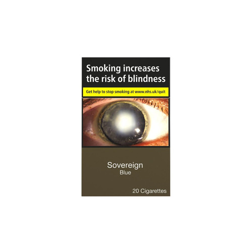 Sovereign Blue 20 Cigarettes | Lisscogroup