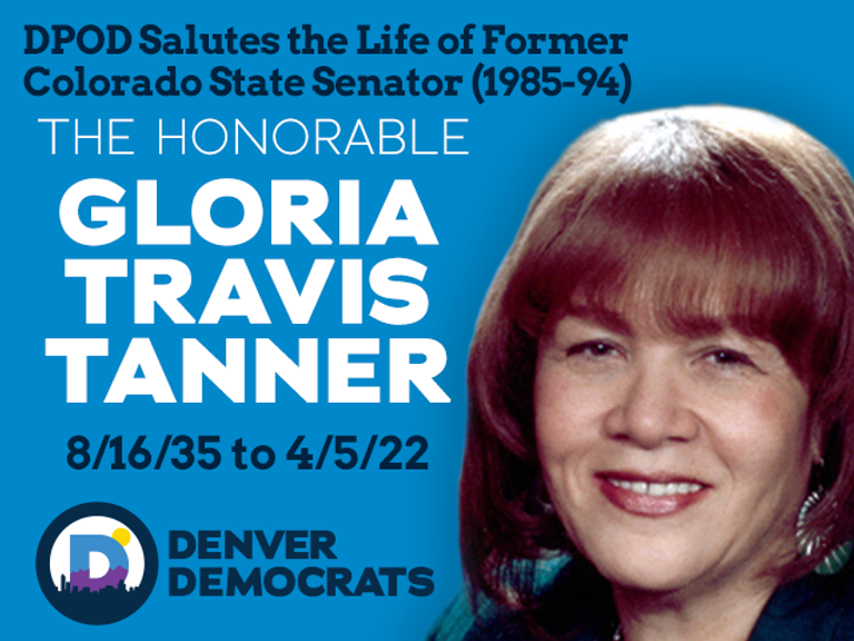 DPOD Honors the Life of Former Senator Gloria Travis Tanner