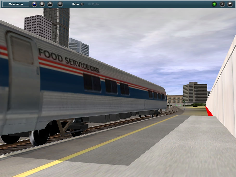 amtrak amfleet II cafe phase IVb