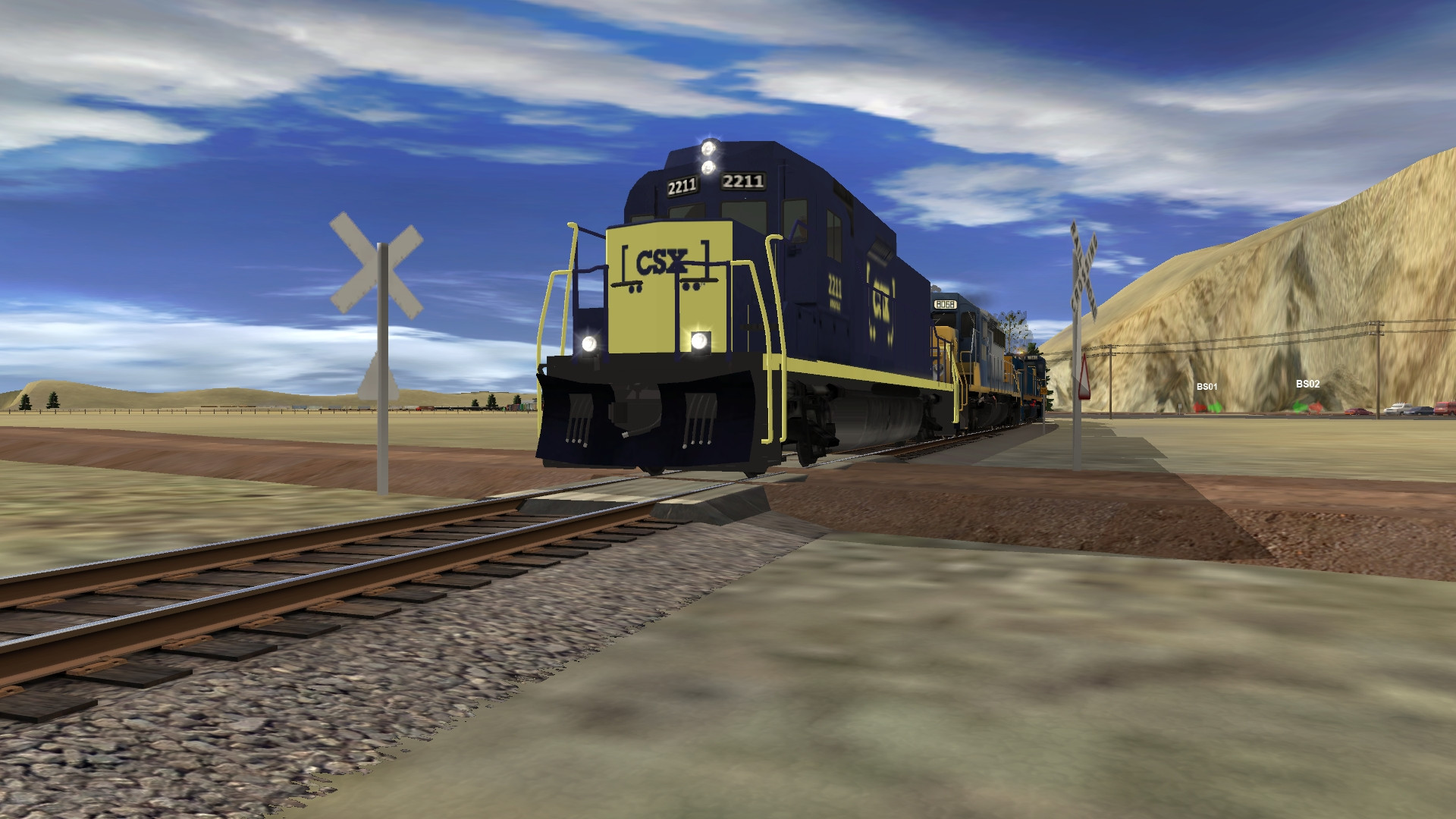 CSX GP30 slug #2211