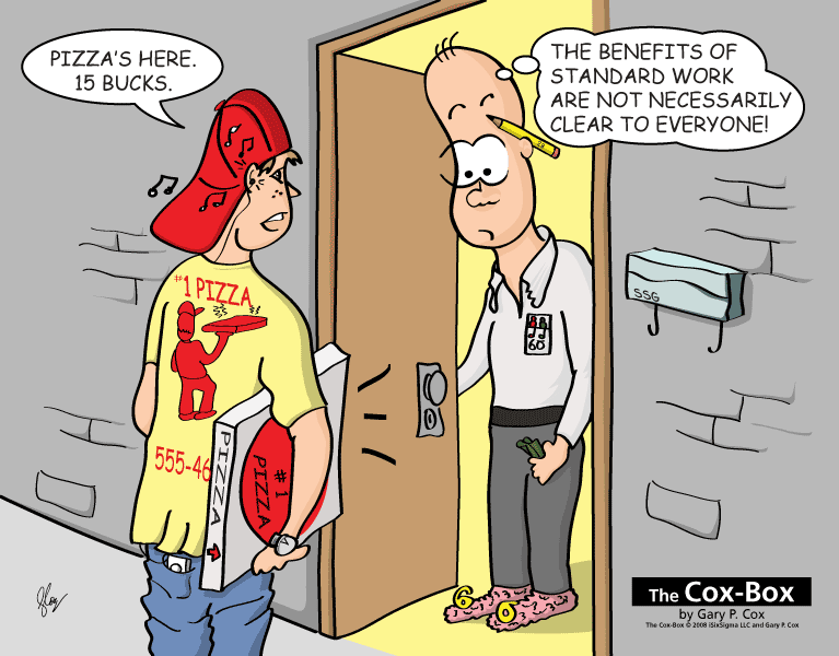 Standardized Work Cartoon