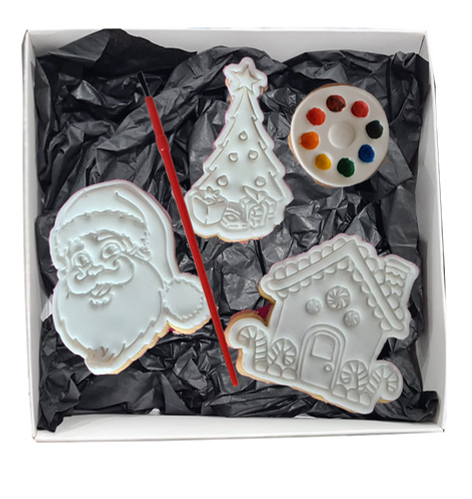 Santa Paint your Own Cookies | Christmas Cookies | Kids Activities ...