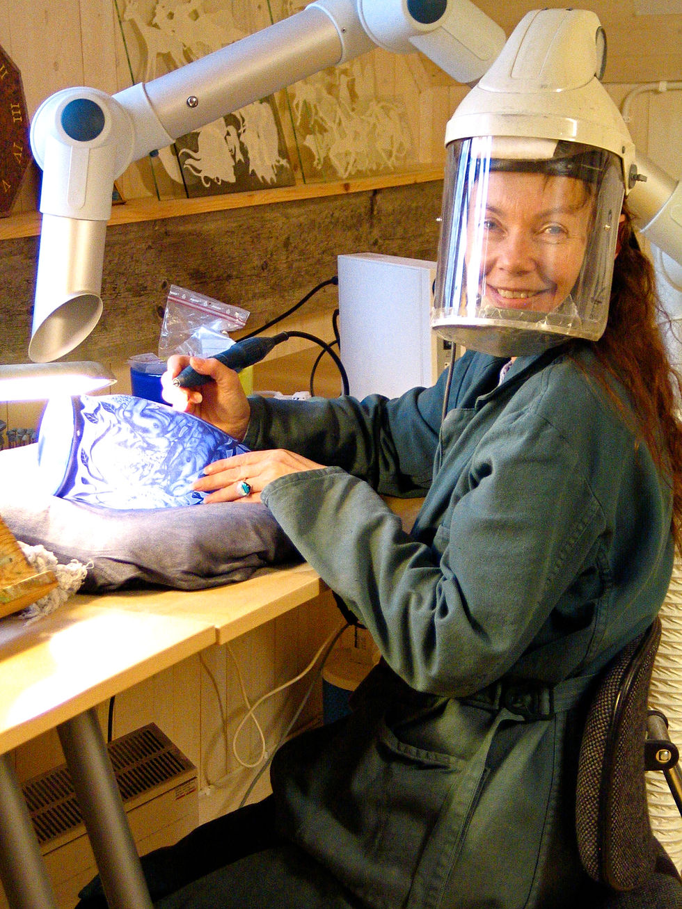 Glaskonst | Astrid Gates Glas Artist | Sweden