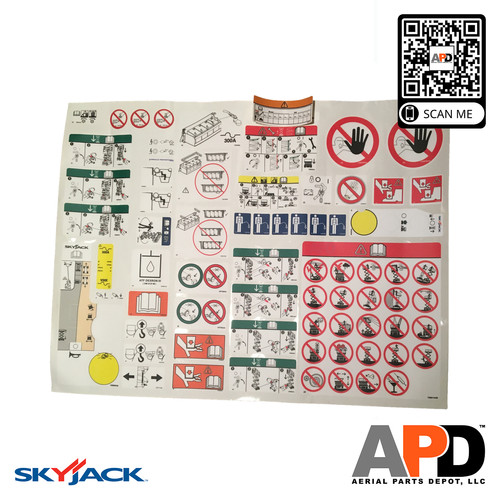 Skyjack 160631 Decal Kit | Aerial Parts Depot