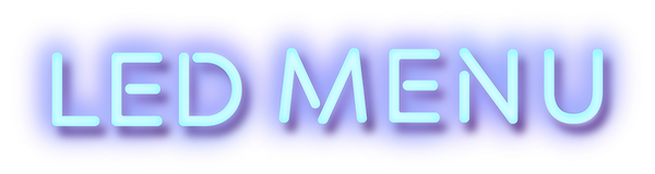 The Illuminated LED Menu - Design your own menu covers-