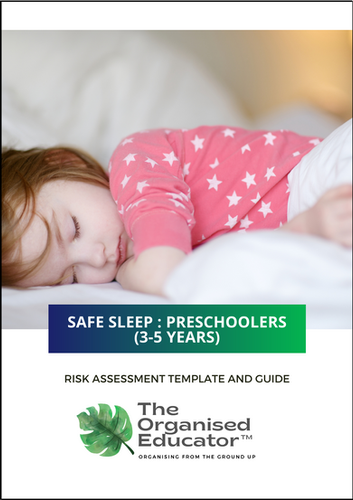 Safe Sleep for Preschoolers | TheOrganisedEducator