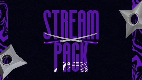 STREAM PACK COMPLETO KATANAS ANIMADO | Studio Arte Gamer